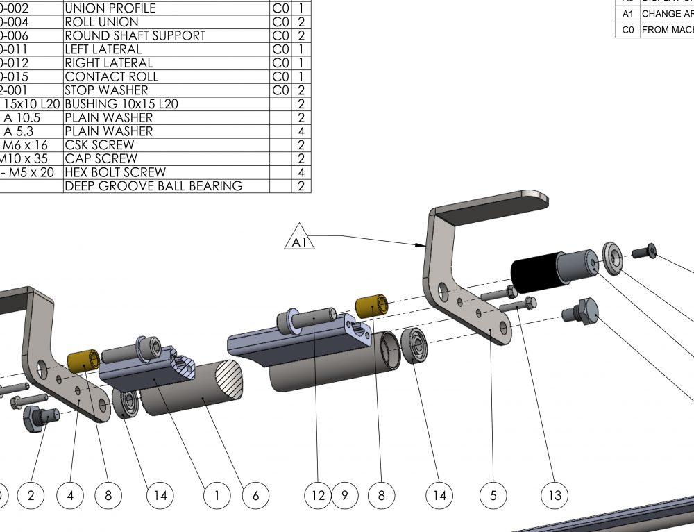 Exploded Section Assembly – Wisemark